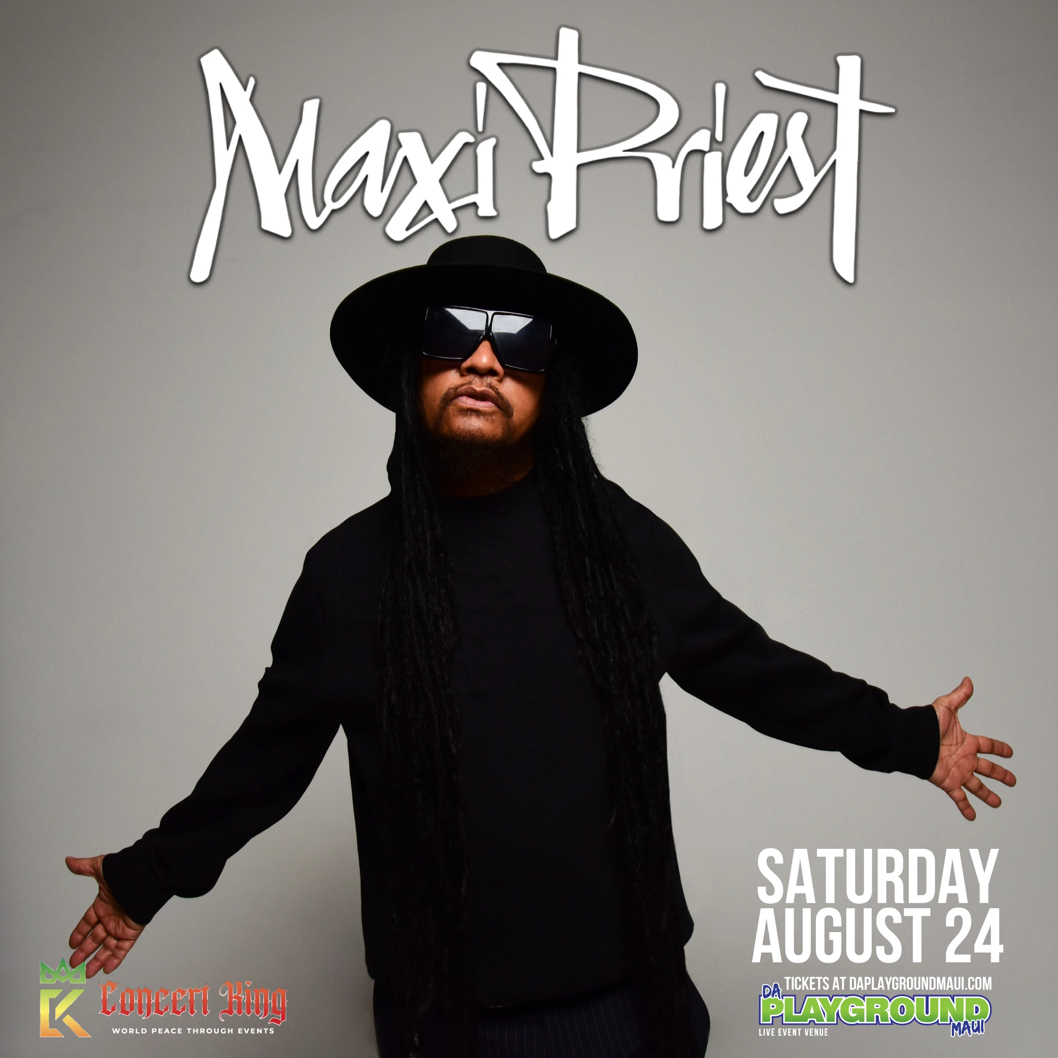 Concert King Presents Maxi Priest (Maui) - Concert King Events